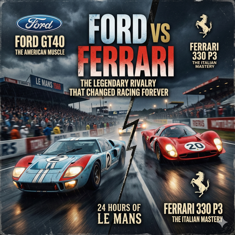 Ford vs Ferrari: The Legendary Racing Rivalry Explained